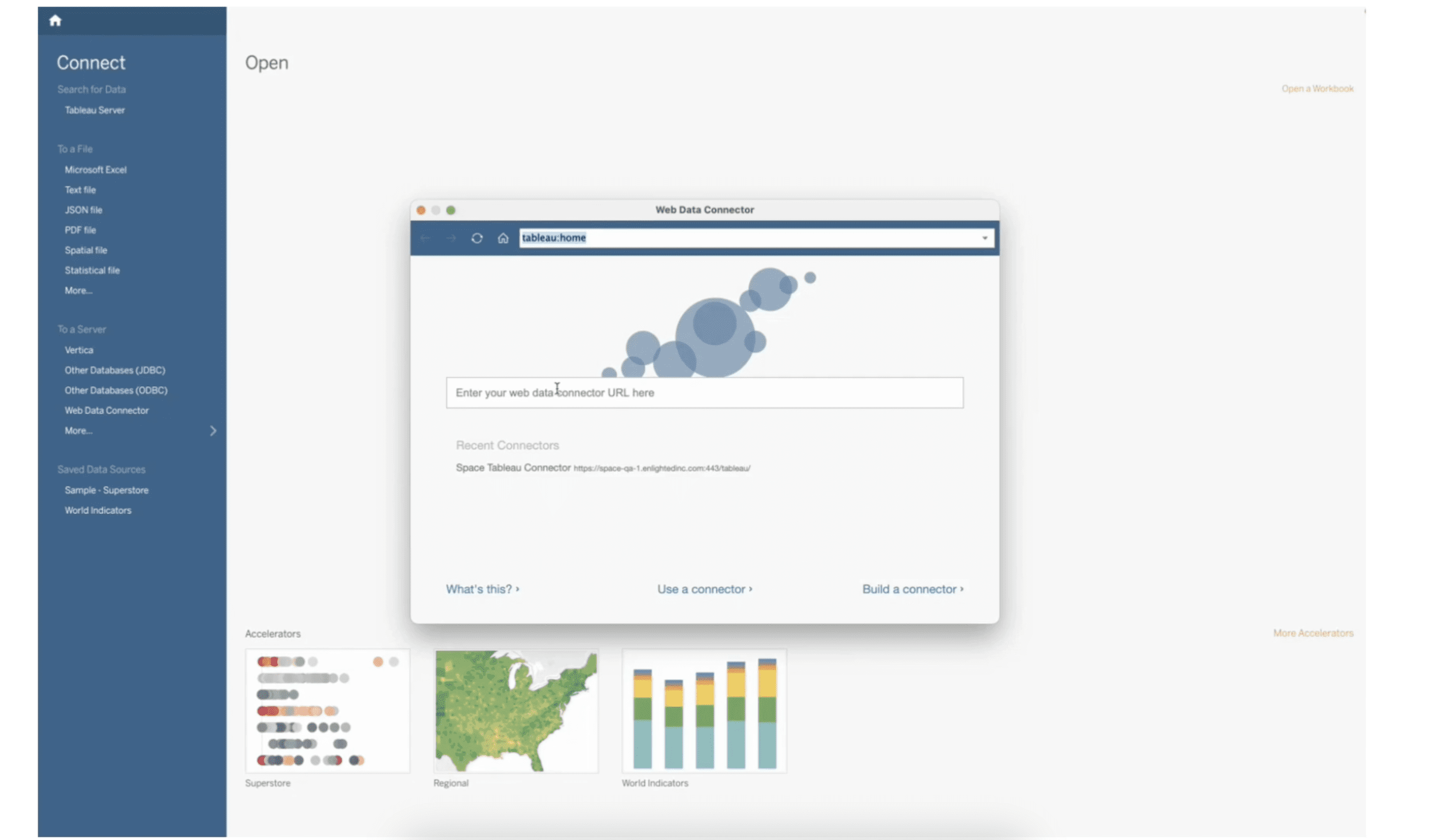 Space and Tableau Integration - Enlighted